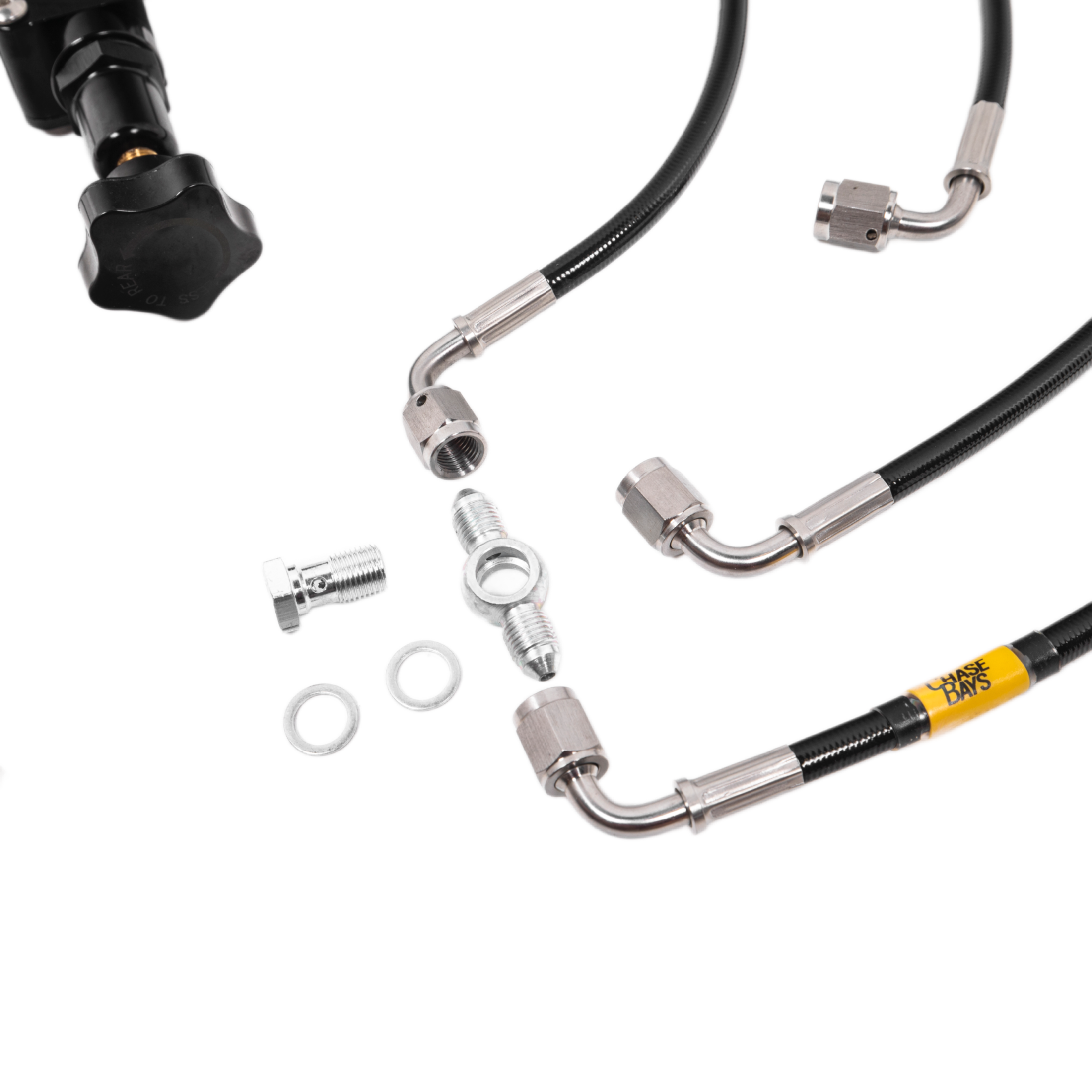 Chase Bays Brake Line Relocation - Toyota AE86 Corolla for OEMC