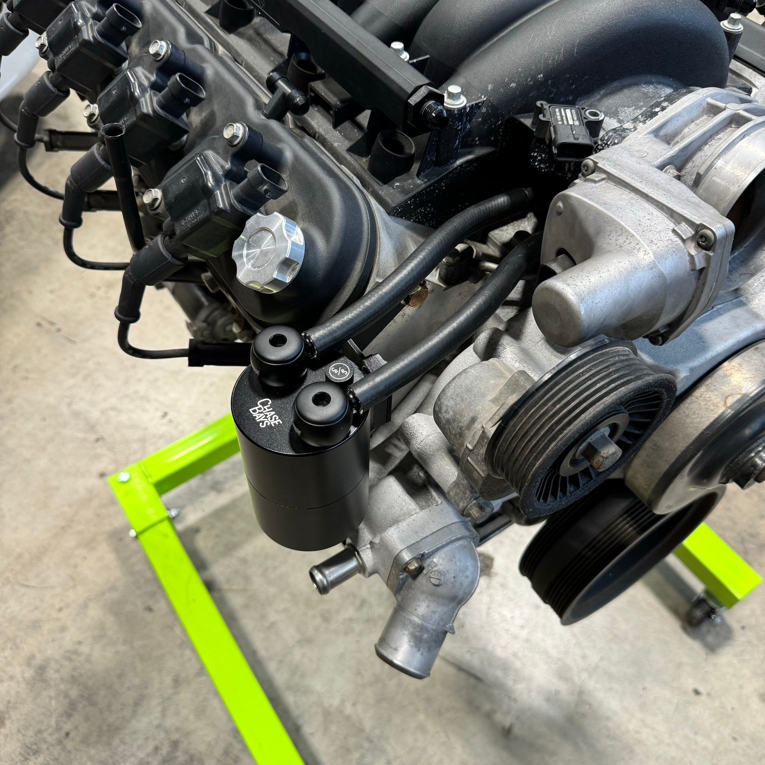 Chase Bays Oil Catch Can Half Kit - GM LS