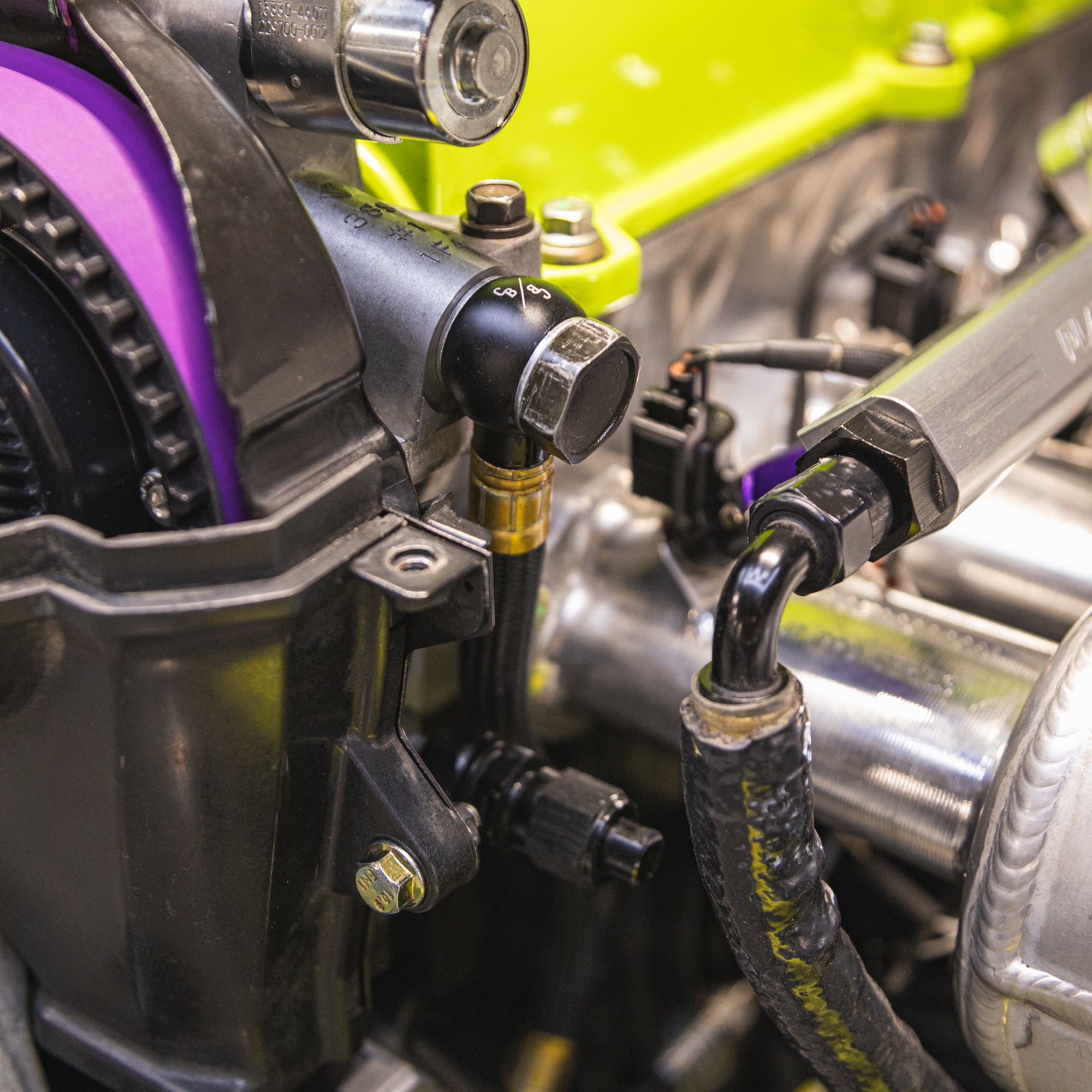 Chase Bays VVTi Oil Feed Line for Toyota 1JZ-GTE | 2JZ-GTE | 2JZ-GE